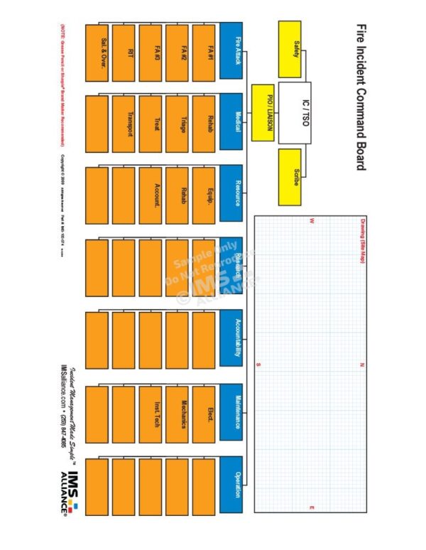 Fire Incident Command Board • IMS Alliance