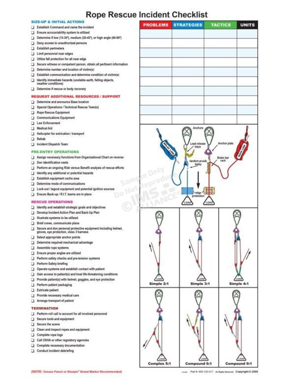 Rope Rescue Board • IMS Alliance