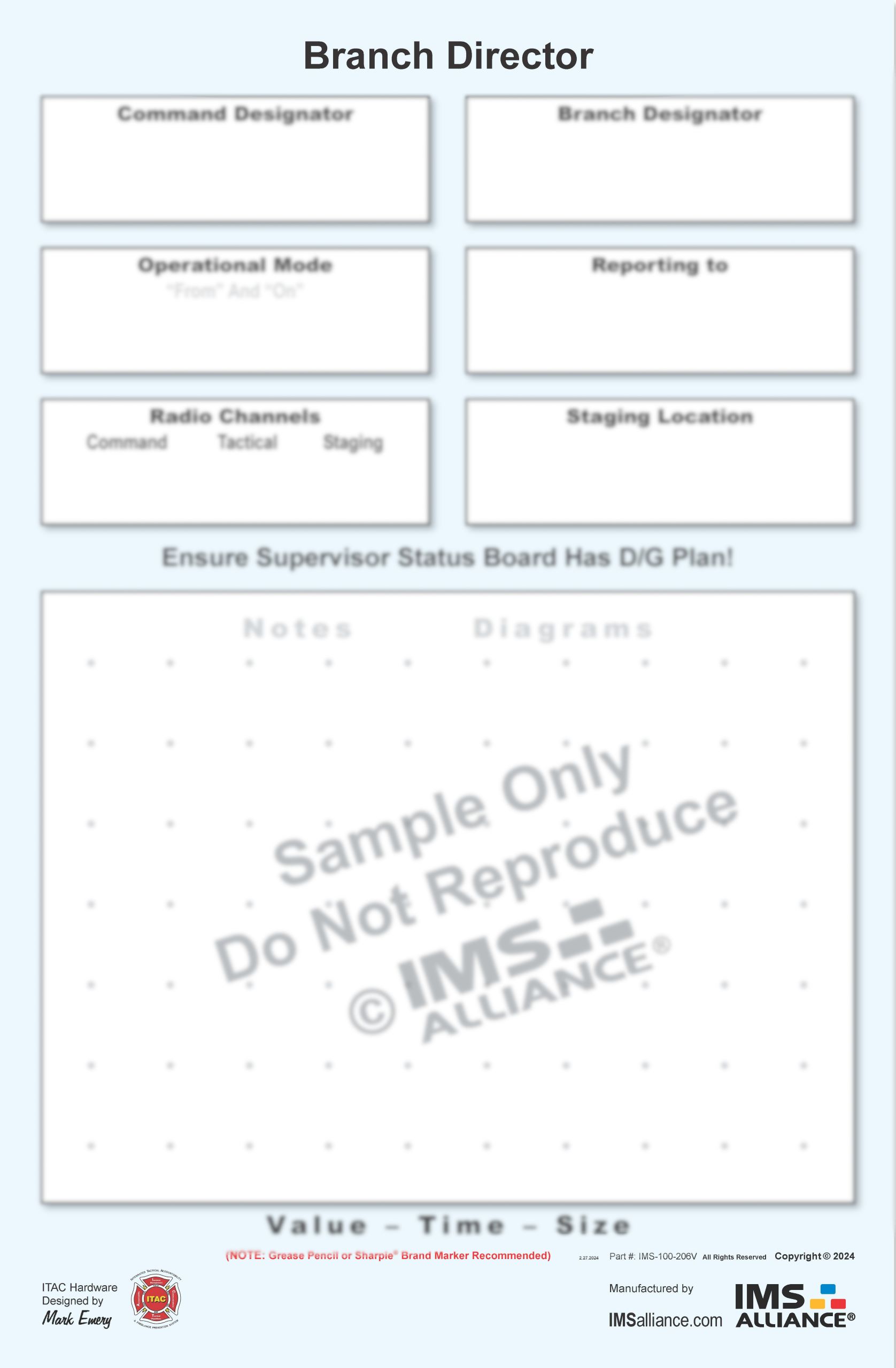ITAC Branch Director Board • IMS Alliance