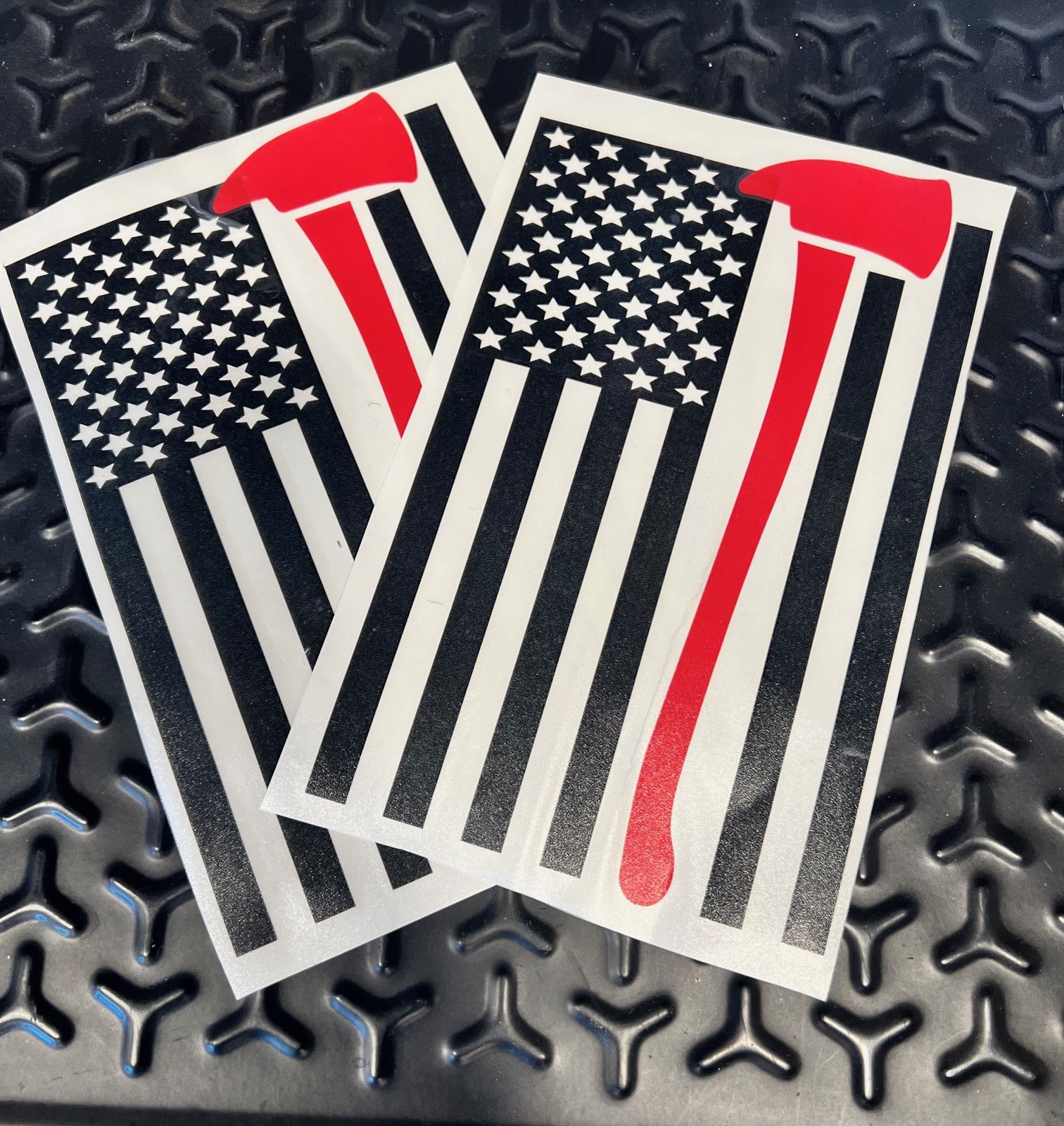 Ax Flag Car Decal • IMS Alliance